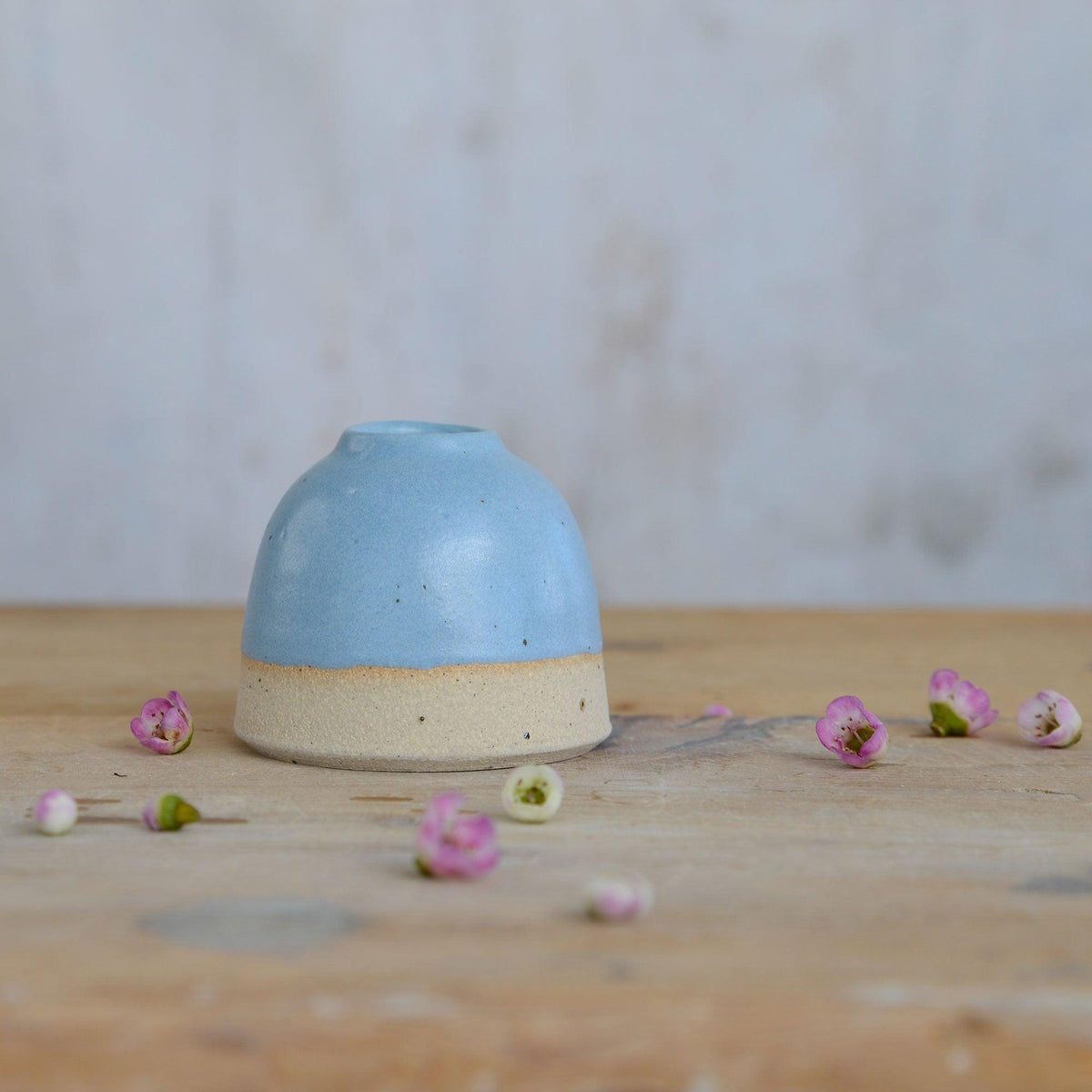 Cornflower Blue Bud Vase | Ceramic Vase | Habulous