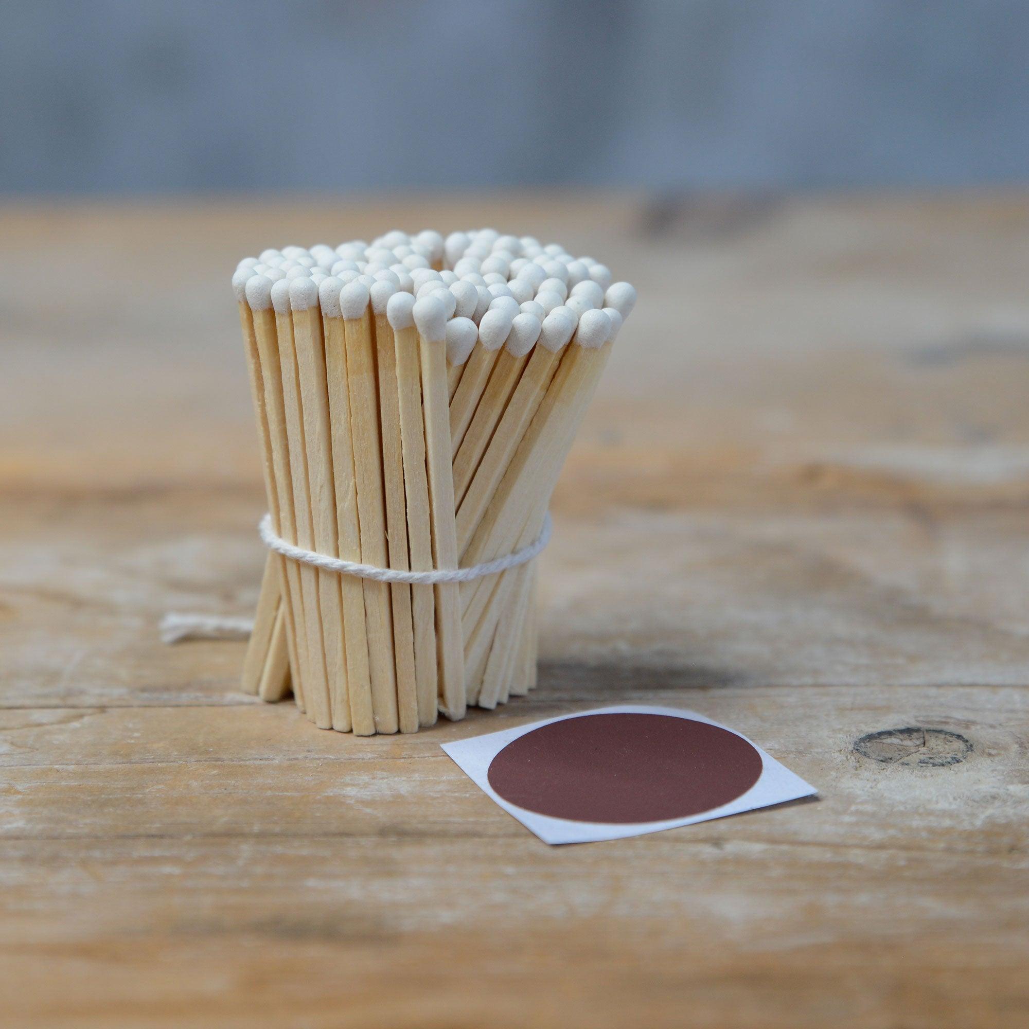 7cm Safety Matches with Striker Pad – Habulous